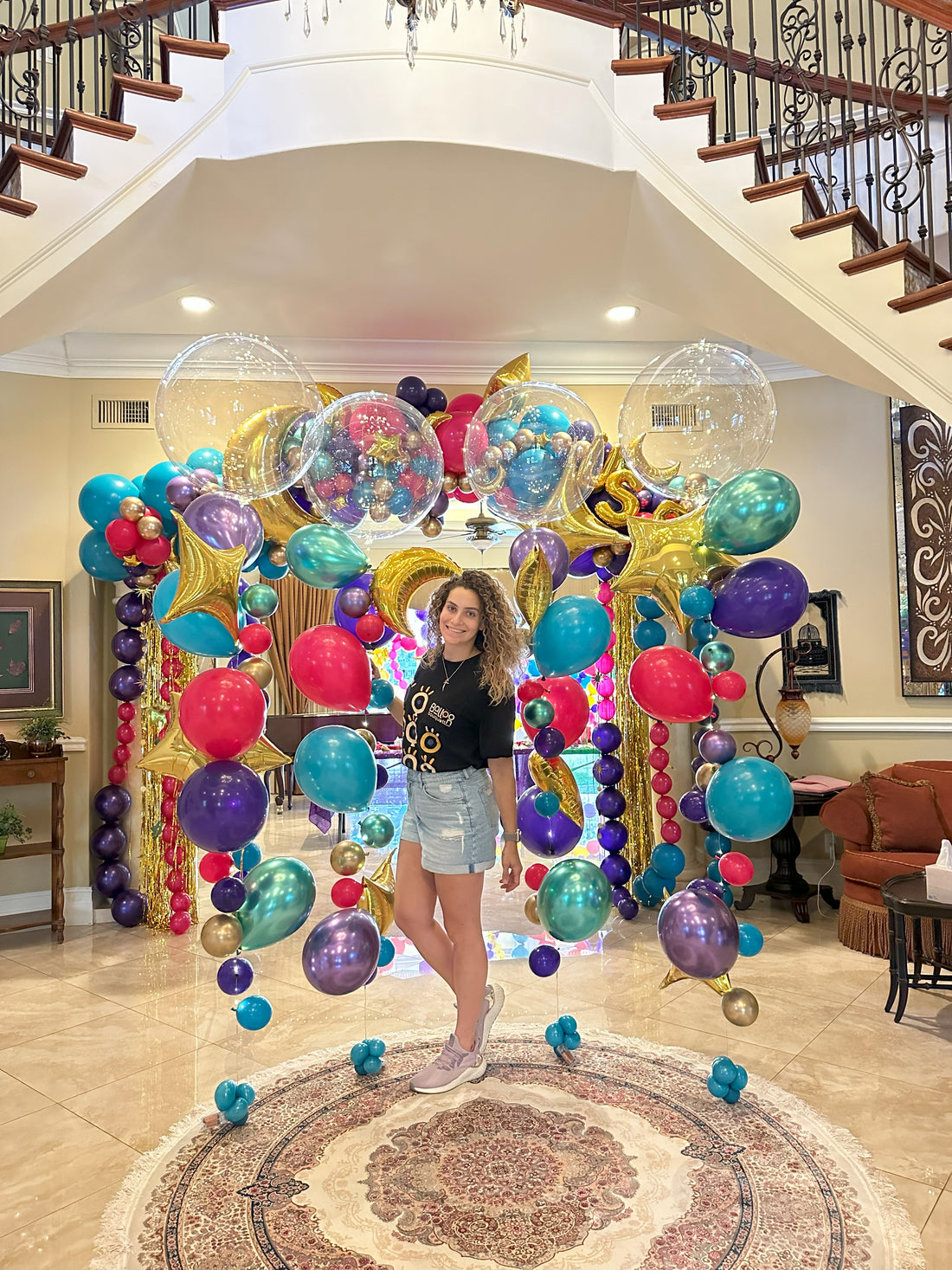 Themed Cascade Set | Balloon Arrangement Delivery – Balloonbouquett